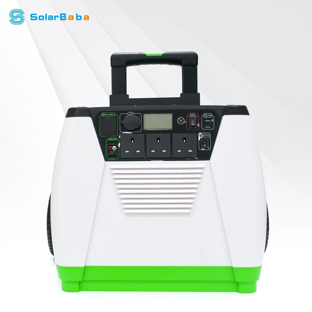 MUST POWER 1500W Portable Solar System, Small Mobile Power Station, UPS ...