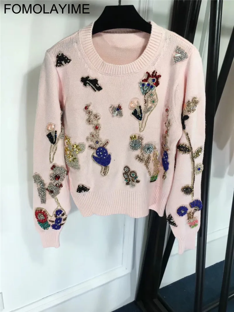 FOMOLAYIME Sweaters 2018 ANew Luxury Fashion Women Sweaters Pullovers ...