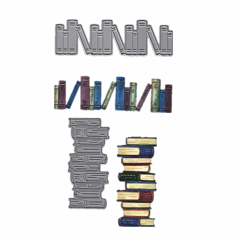 Books Metal Cutting Dies For Diy Scrapbooking Embossing Paper Cards ...
