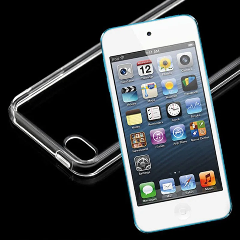Soft Gel TPU Frosted Transparent Clear Case Cover for Apple iPod Touch ...