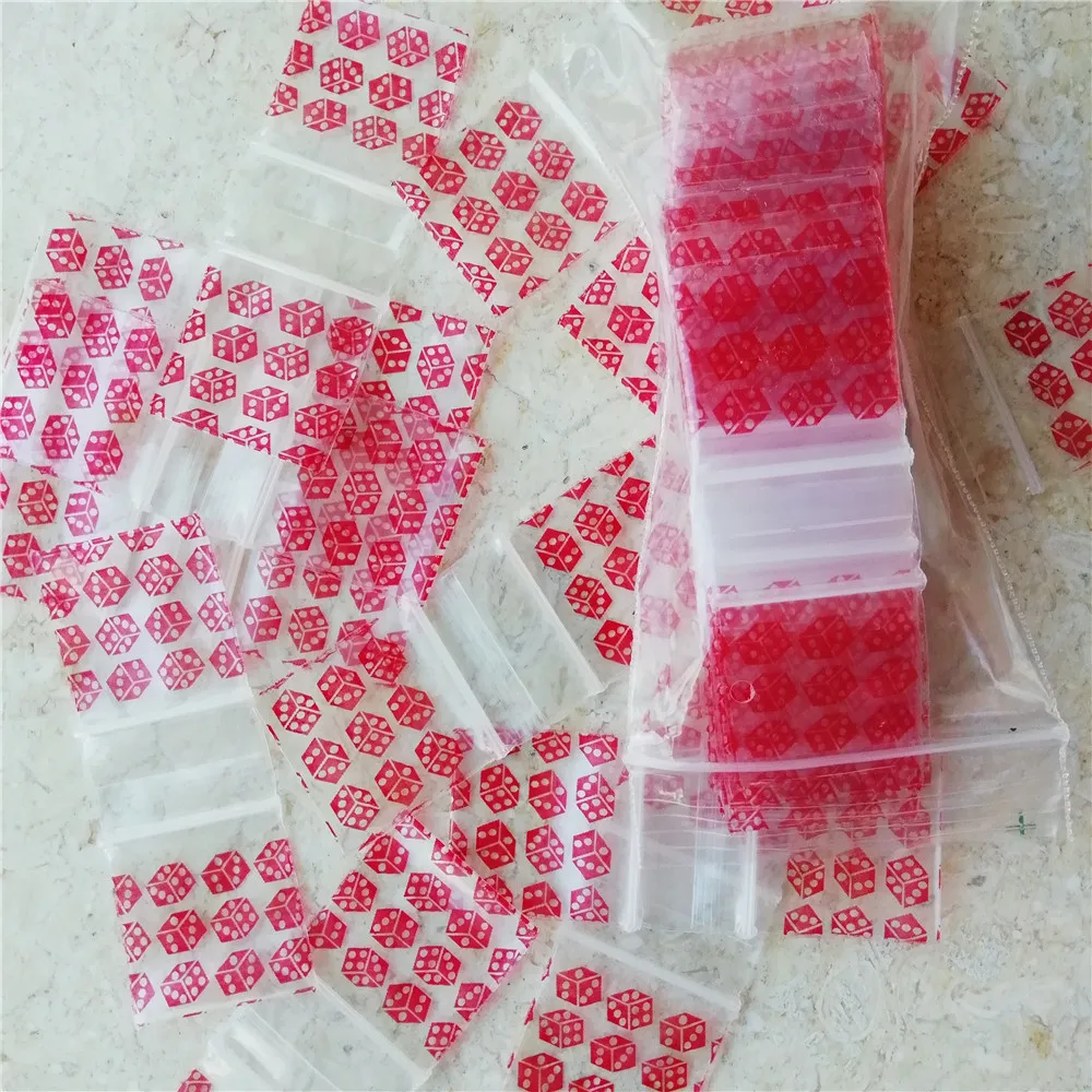 100pcs-Mini-Baggies-With-Designs-Red-Dice-Ziplock-bags-1x1inch-2-5mil ...