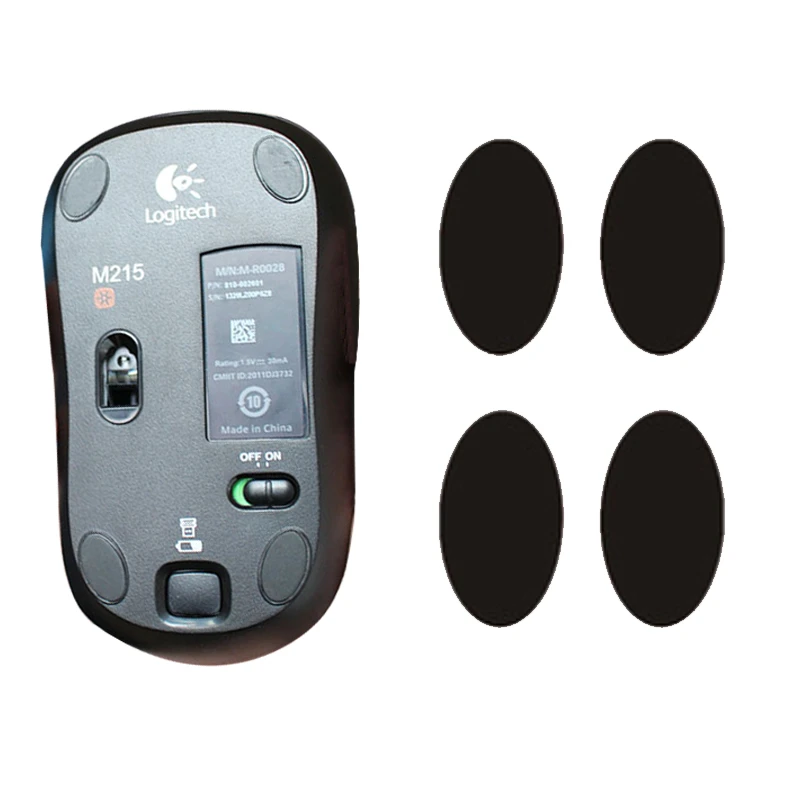 익스트림 게이머용 마우스 발 교체, 기술 마우스 발, 마우스 스케이트 패드 다리, 로지텍 M215, M310, M325 용 ...