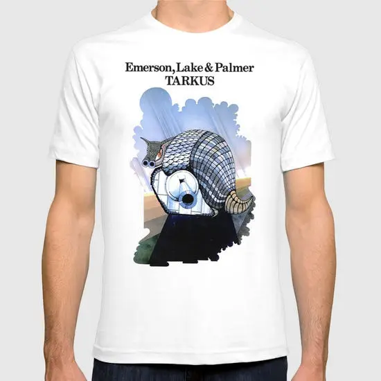 ELP EMERSON LAKE AND PALMER TARKUS MENS T SHIRT|T-Shirts| - AliExpress