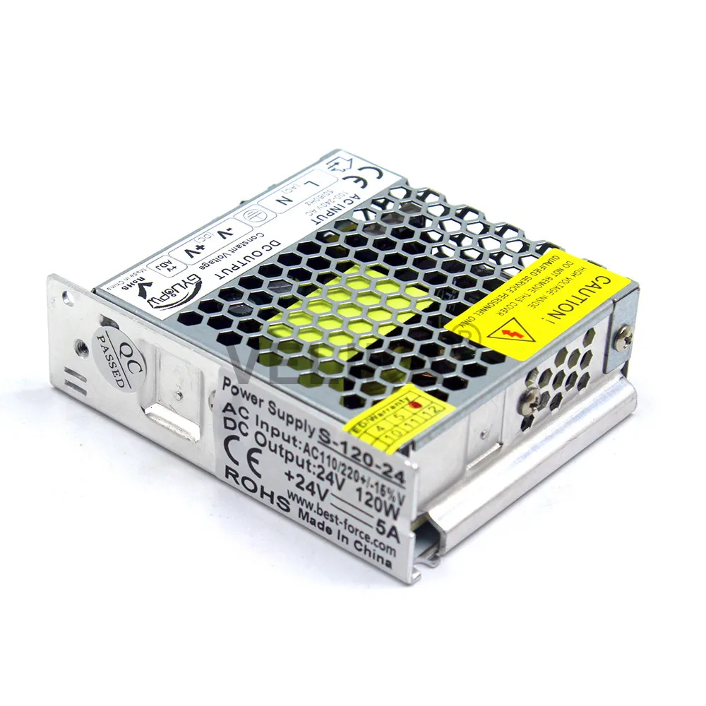 Single Output Small Volume 120W 24V 5A Switching power supply ...