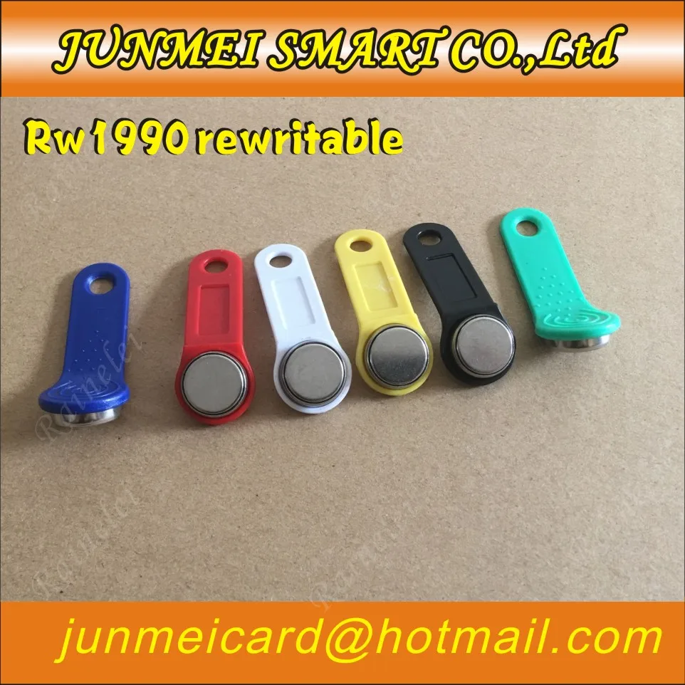 5pcs rewritable RFID Touch Memory key RW1990 iButton for copy card ...