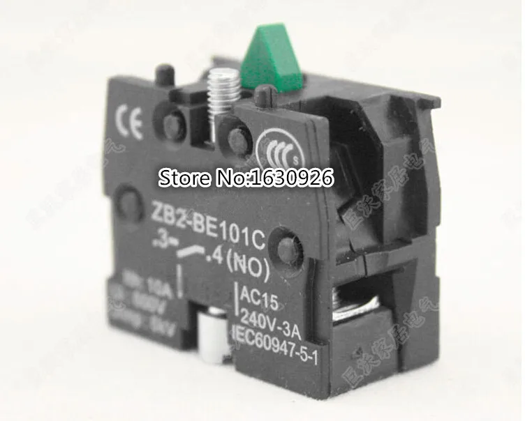 XB2 Series Contact Block Telemecanique ZB2 BE101C Normally Open NO for ...