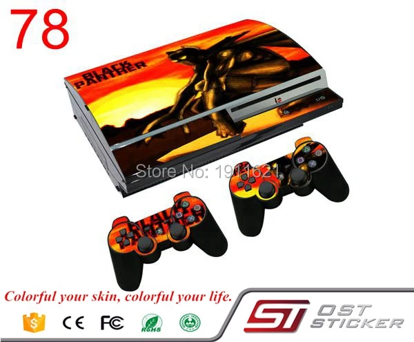 OSTSTICKER Vinyl Skin cover for ps3 Fat vinyl sticker for PlayStation 3 ...