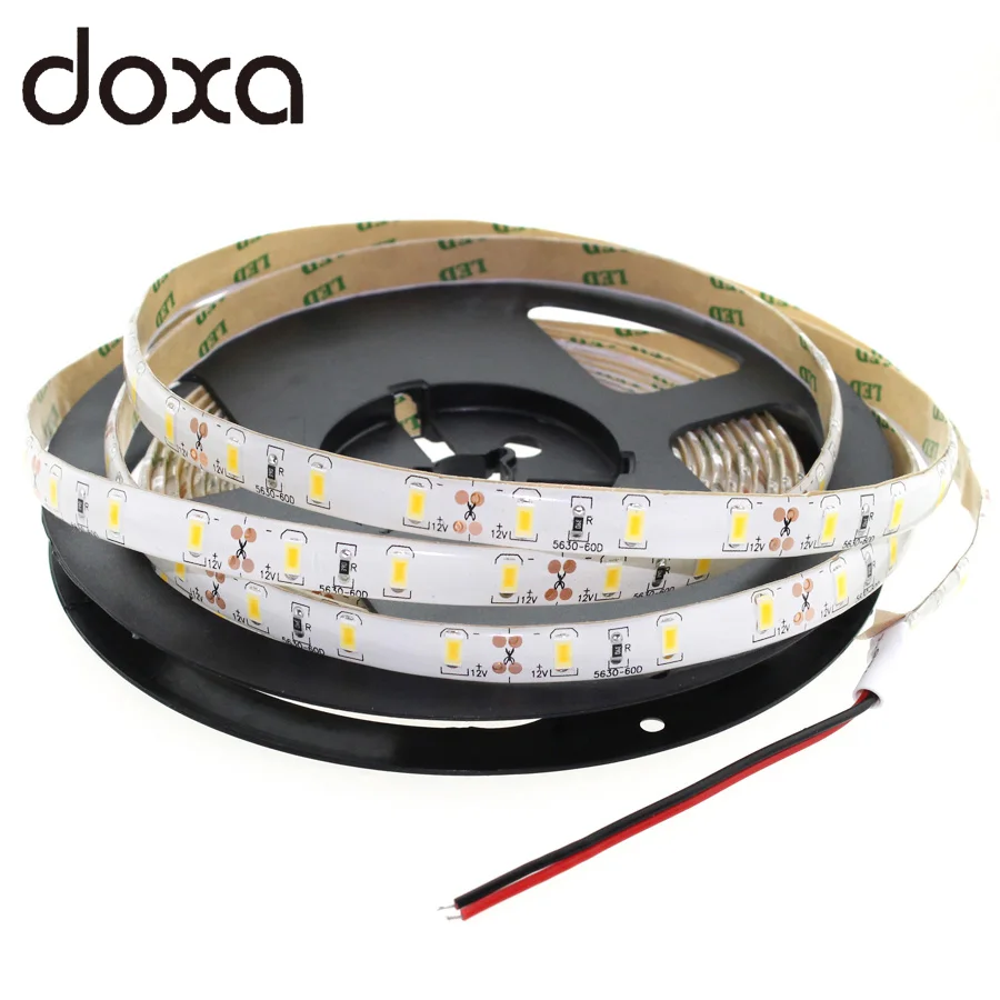 Free shipping SMD2835/3528 12V 60Leds/m Waterproof LED Strip 1m/2m/3m ...