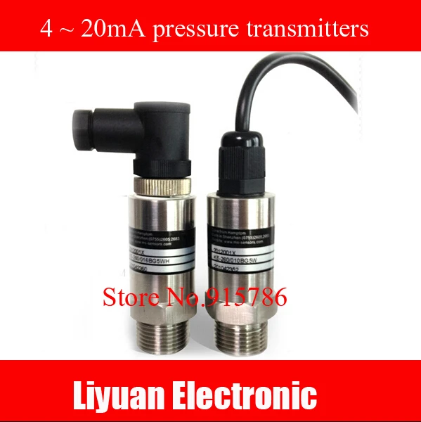 Mini Constant Pressure Water Pressure Sensor / 4 ~ 20ma Pressure ...