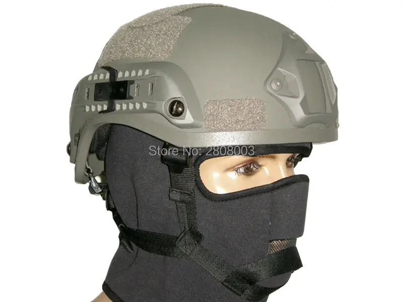 Tactical ACH Helmet Airsoft MICH 2001 NVG Mount Side Railway FS|airsoft ...
