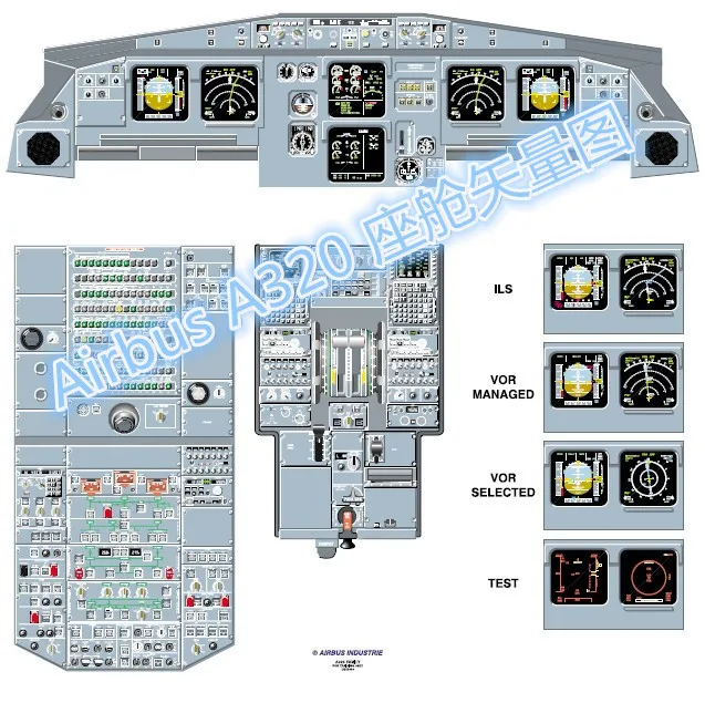 Airbus A320 Cockpit Layout