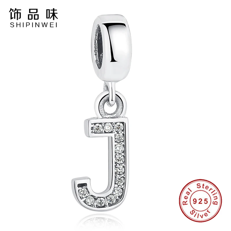 Aliexpress.com : Buy EVOJEW 925 Sterling Silver Alphabet Letter J ... Aliexpress.com : Buy EVOJEW 925 Sterling Silver Alphabet Letter J ...