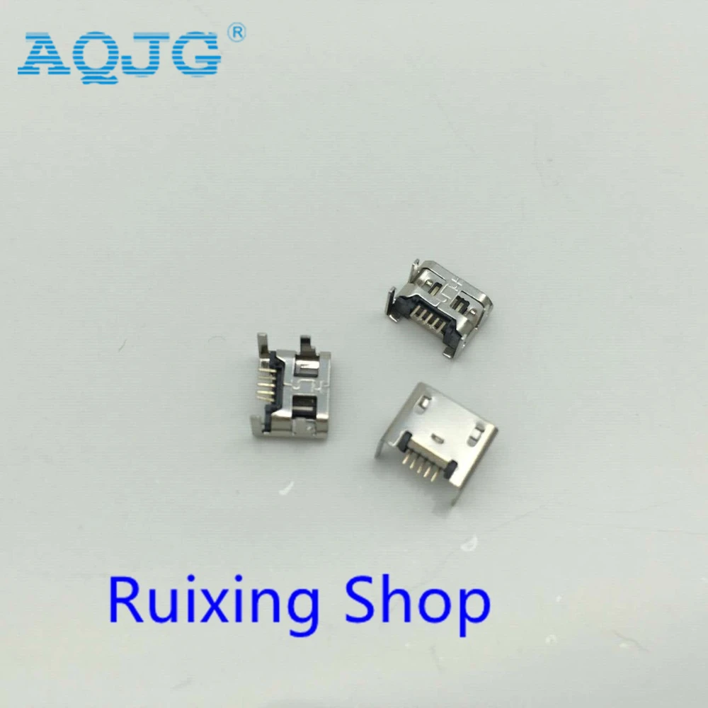 M84-Micro-USB-connector-5pin-seat-Jack-Micro-usb-Four-legs-5P-Inserting ...