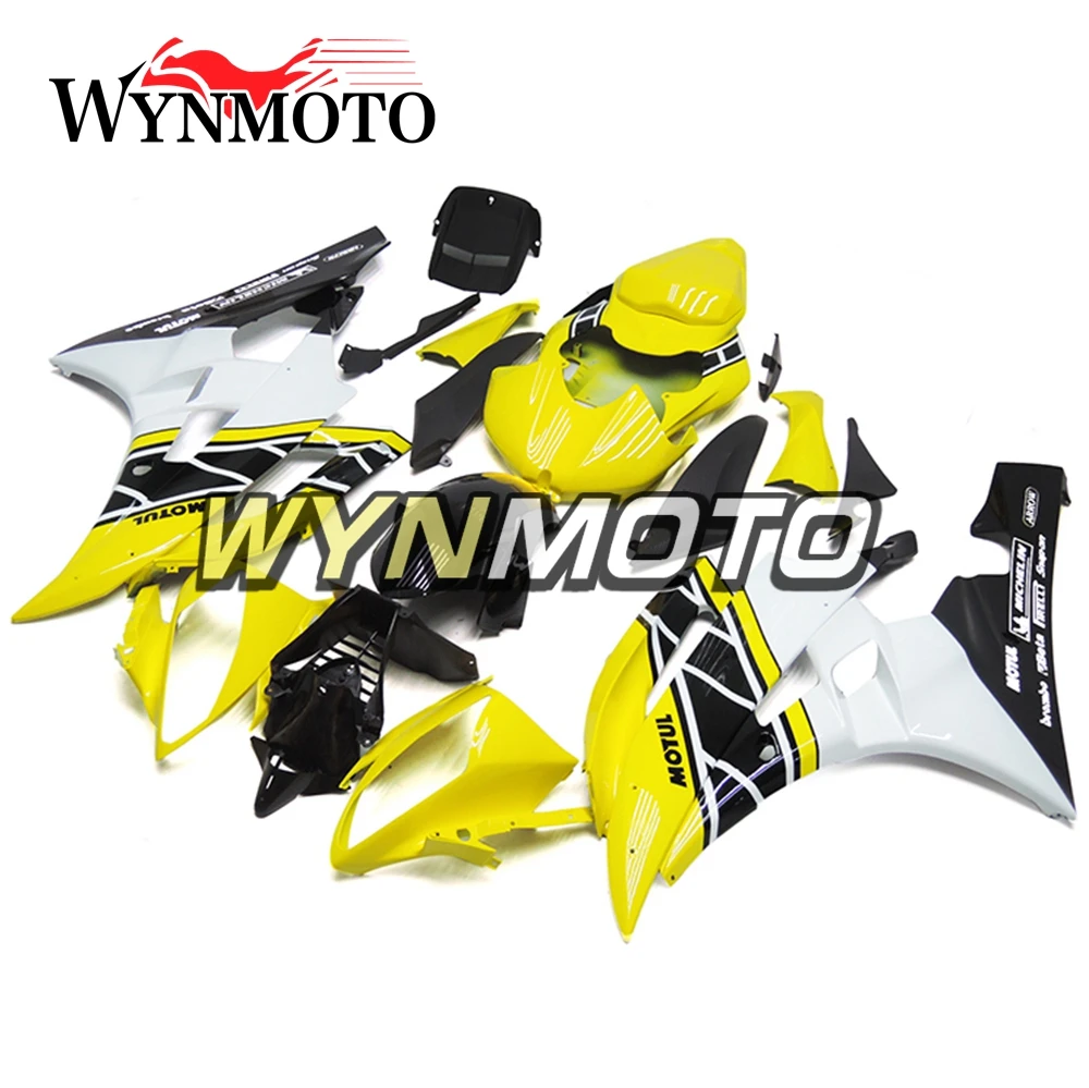 Complete ABS Injection Plastics Fairings For Yamaha YZF R6 Year 2006 ...