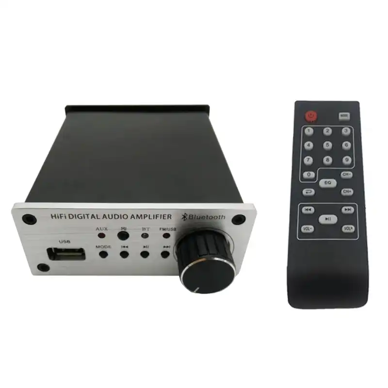 HIFI Lossless 1 Input 4 Output RCA HUB Audio Distributor Signal Selector Switcher Tone Volume ...