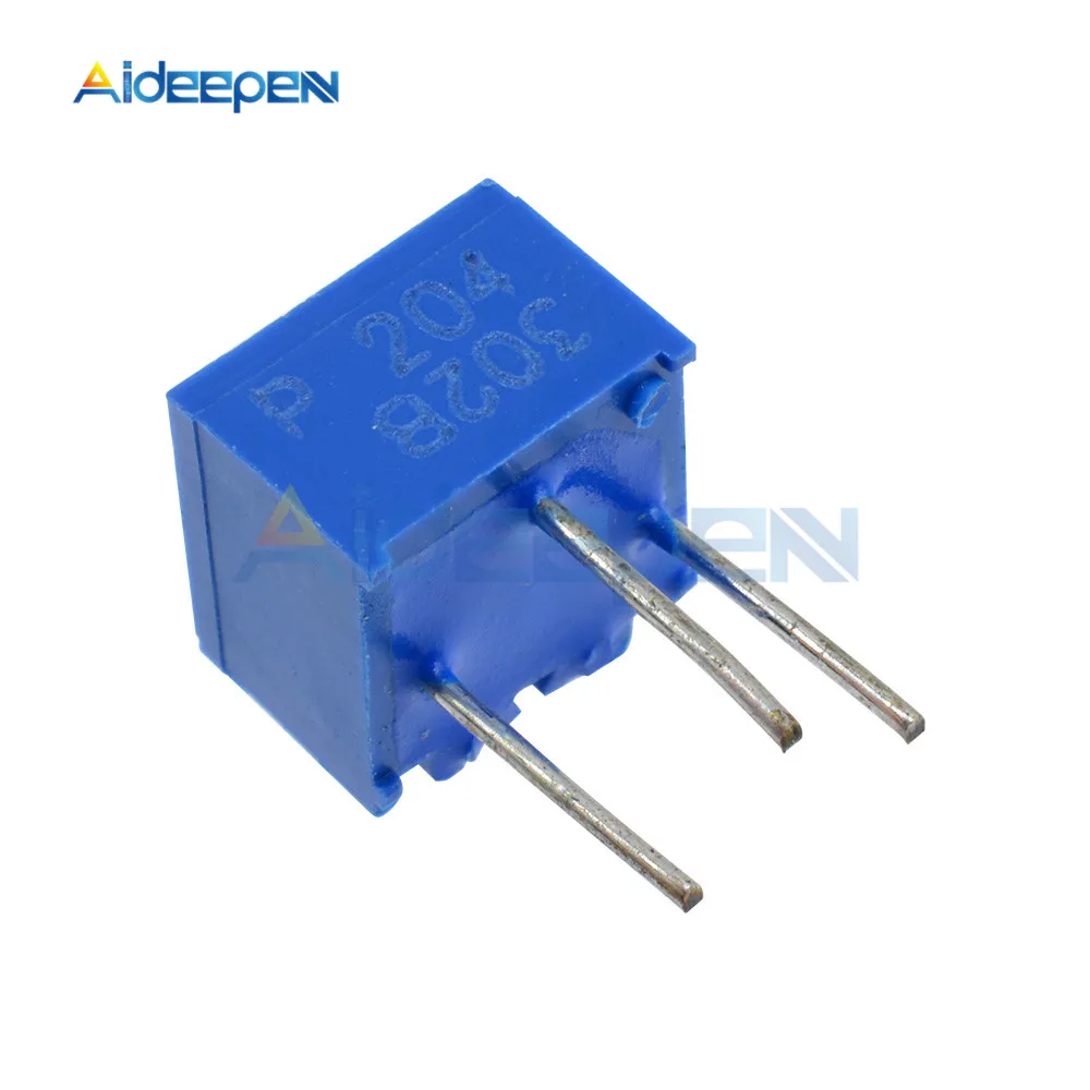 10 шт. регулируемый прецизионный потенциометр резистор 3296 3296W 3362 ...