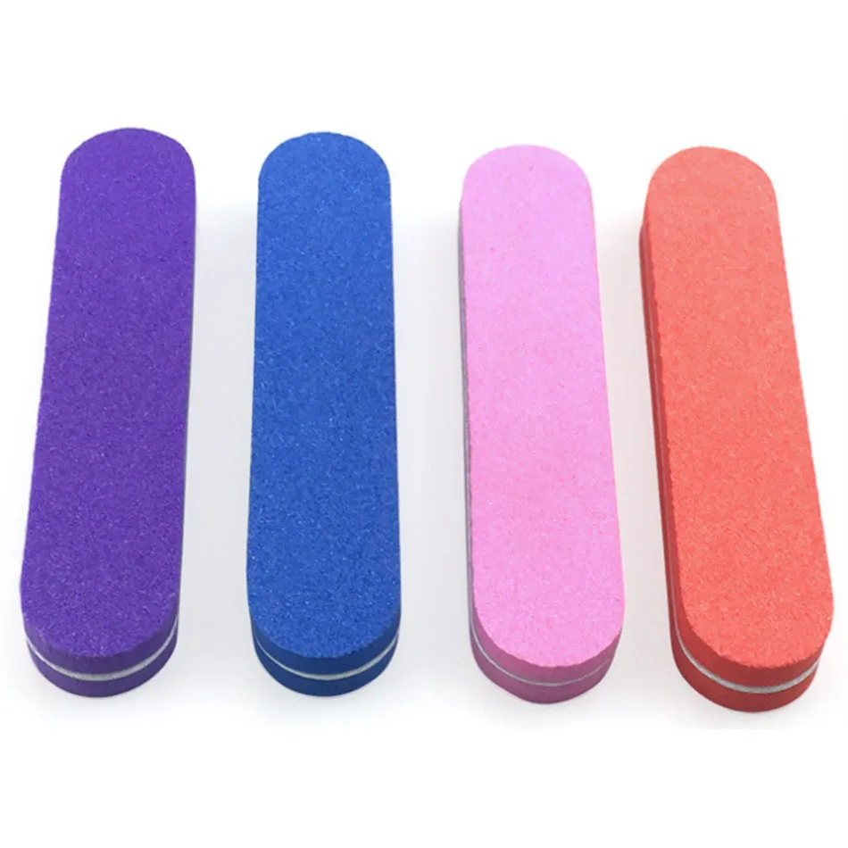 50 unids/lote 2018 Lima Buffer nuevo 100/180 Mini profesional lima de ...