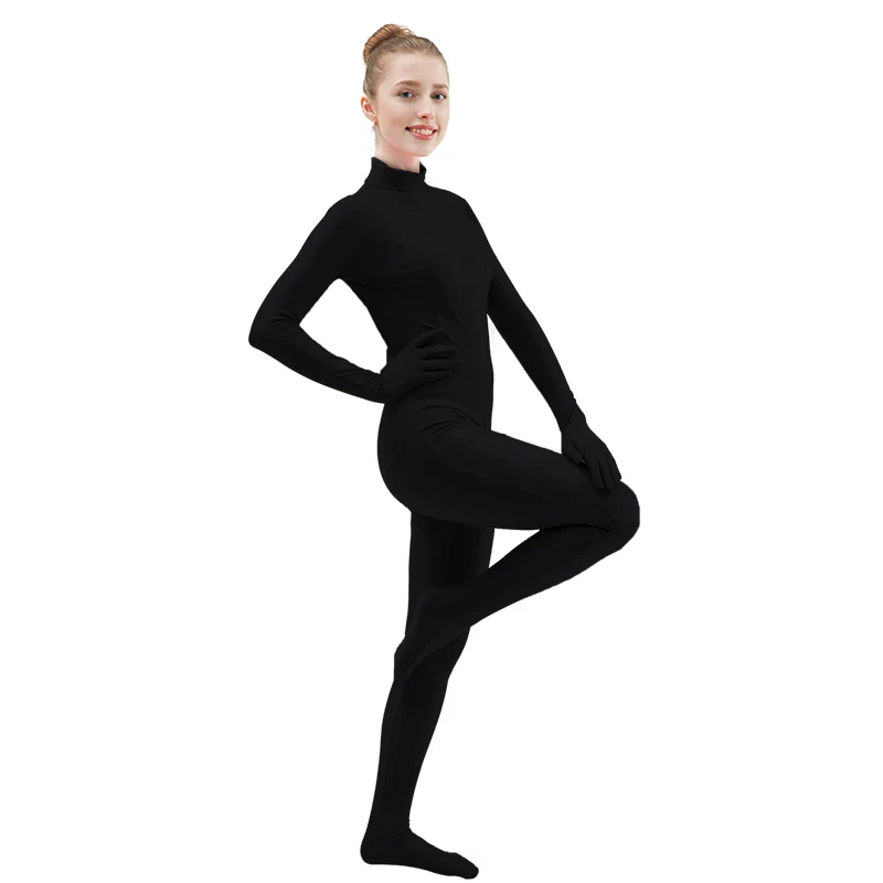 Αγορά Κοστούμια And αξεσουάρ Ensnovo Black Spandex Zentai Full Body Skin Tight Jumpsuit Unisex