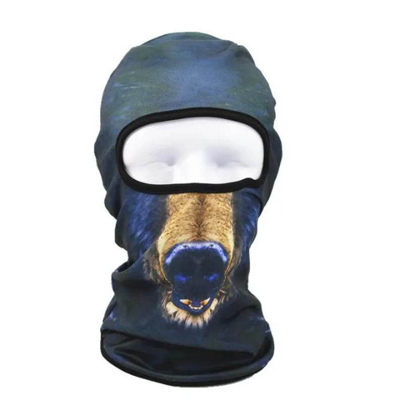 3D Animal Cat Dog Animal Balaclava - Military Shopping