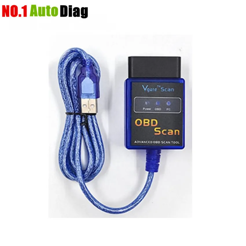Vehicle Diagnostic Tool OBD2 OBD II V1.5 Vgate ELM327 USB OBD Scan USB ...