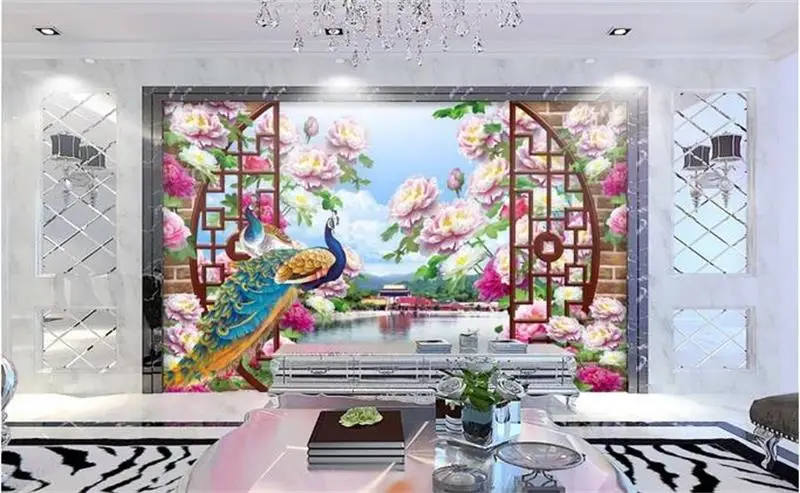 Wallpaper Custom Size Custom Size Wallpaper Living Room Mural 3d Photo