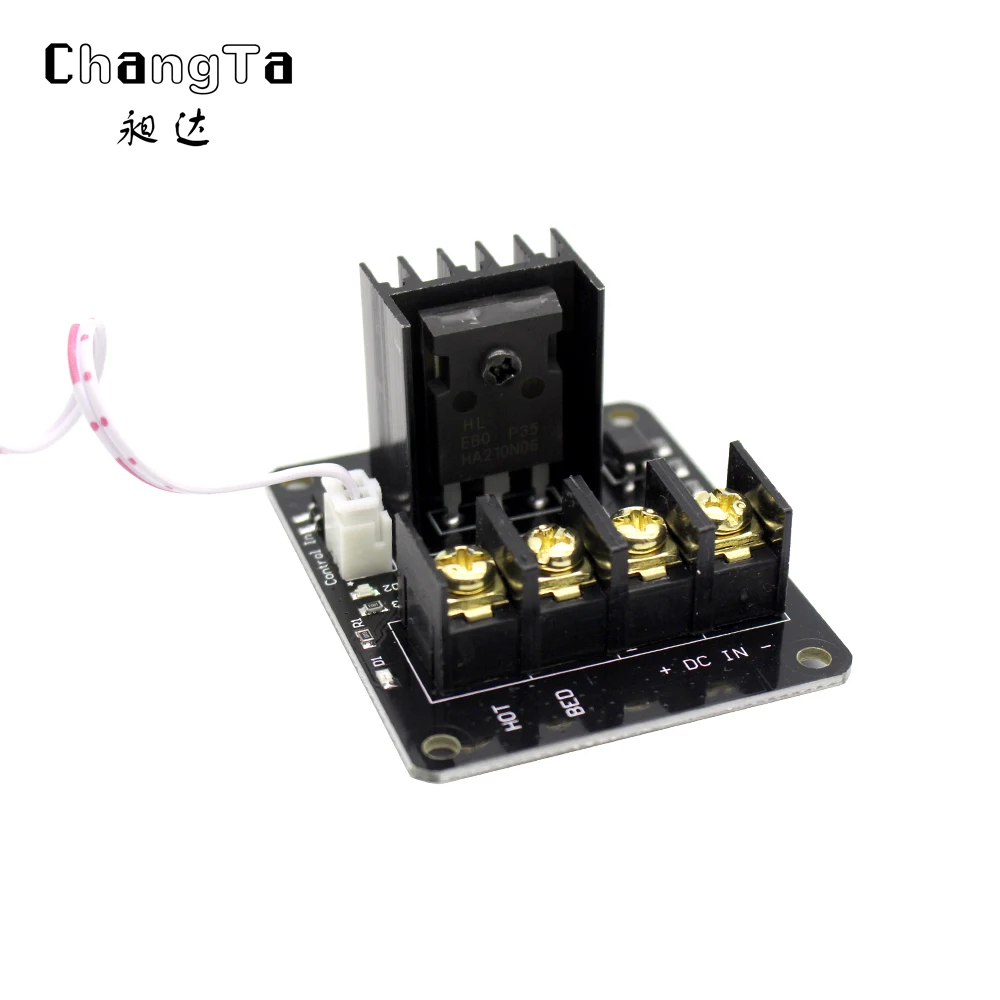 3d Printer Hotbed Mosfet Expansion Module 2pin Lead For Anet A8 A6