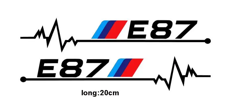【Mary DAI Store】2pcs windows sticker for bmw E30 E34 E36 E39 E46 E60 ...