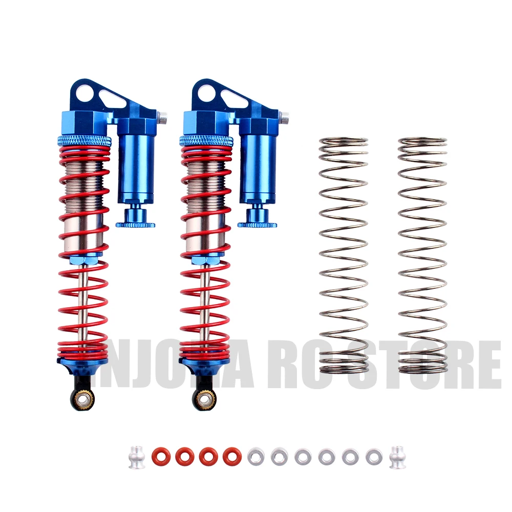 2PCS 100/110mm Metal Shock Absorber for 1/10 RC Rock Crawler Axial ...
