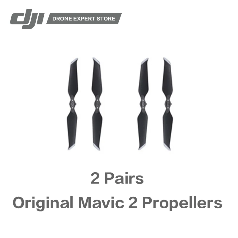 2 Pairs Original DJI Mavic 2 Low Noise Propellers 8743 Quick Release ...