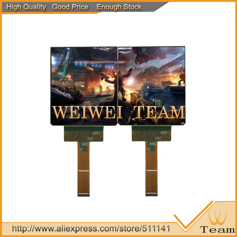 DIY VR/AR Screen with 90hz dual 3.81 inch 1080p oled display with hdmi ...