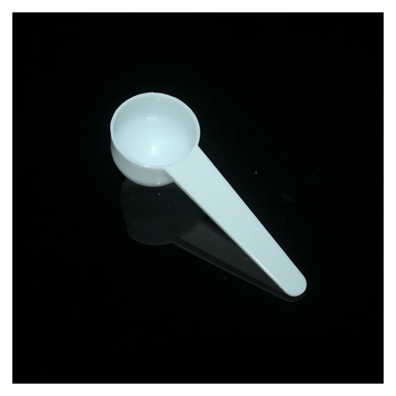 Free Shipping 50pcs 10g Scoops Professional White Plastic 10 Gram ...