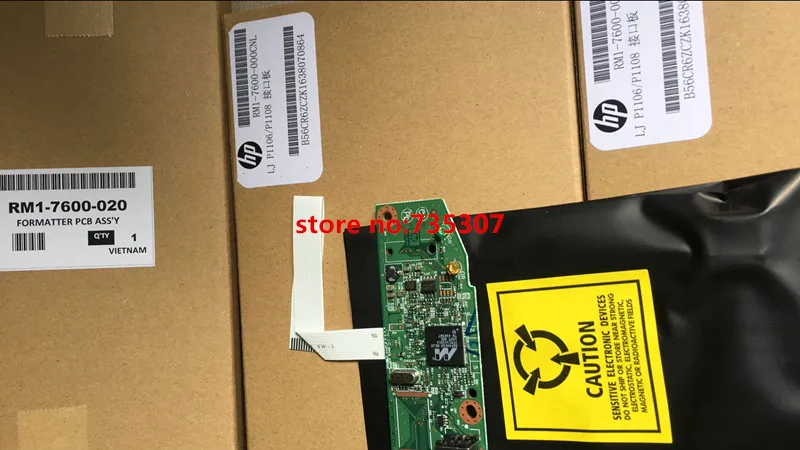 Placa base Original para laserjet P1102, P1106, P1108, P1007, pieza de ...