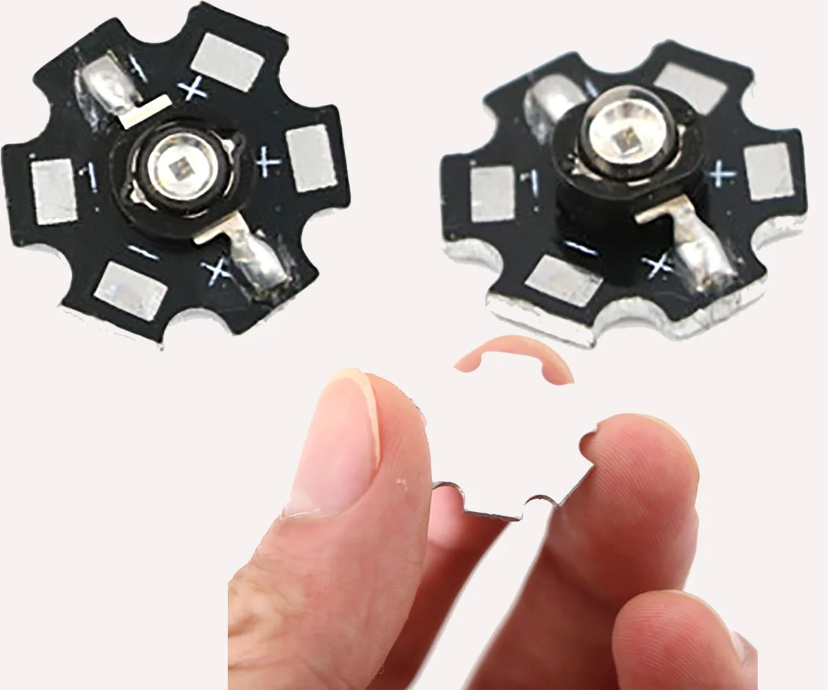 1PC 3W 850nm infrared IR High Power 850nm Infrared LED Light IR Led For ...