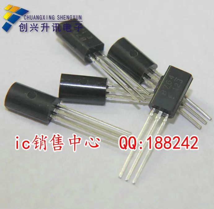 B764 2SB764 freewheeling transistor TO 92 package|Integrated Circuits ...