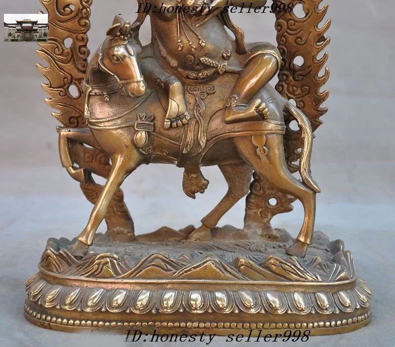 christmas Tibet Buddhism Bronze Palden Lhamo Setrap Deity Tantra Buddha ...