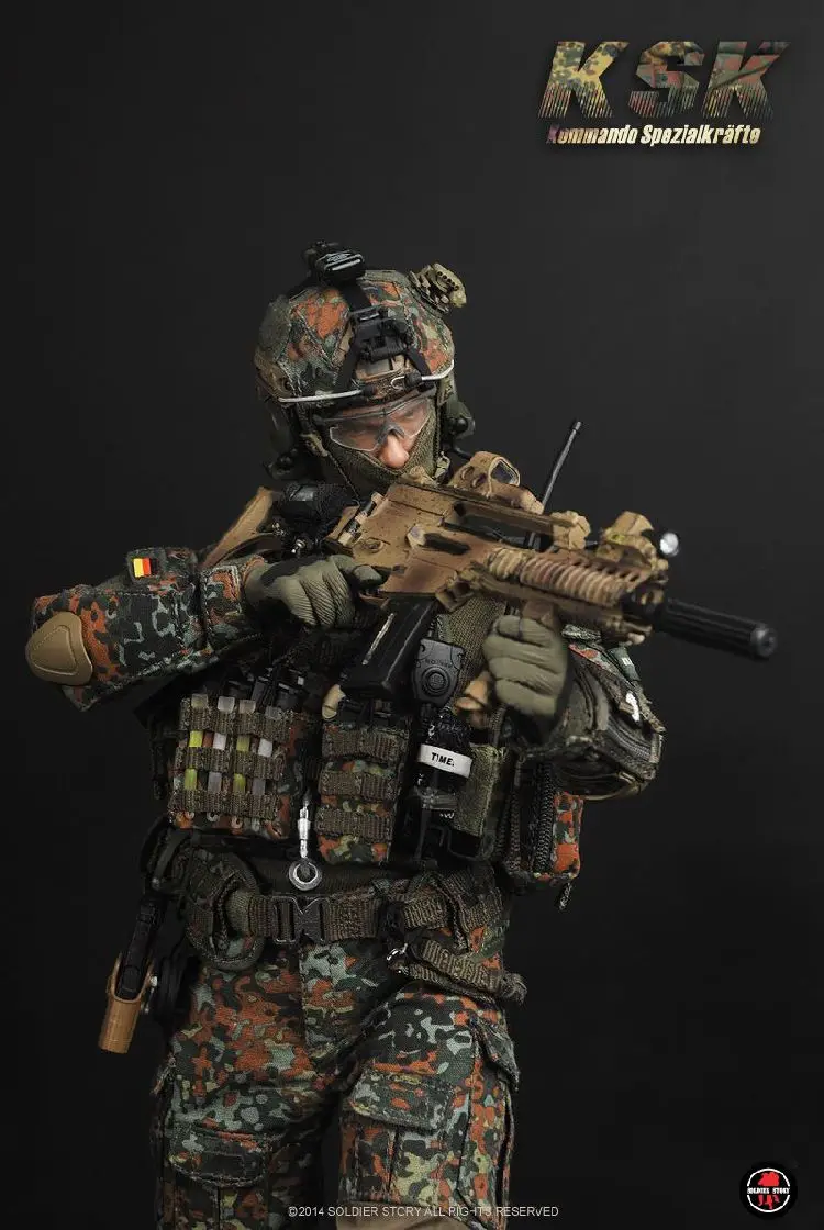 SS088 SS German KSK Special Forces 1/6 Soldiers Model Suits-in Action ...