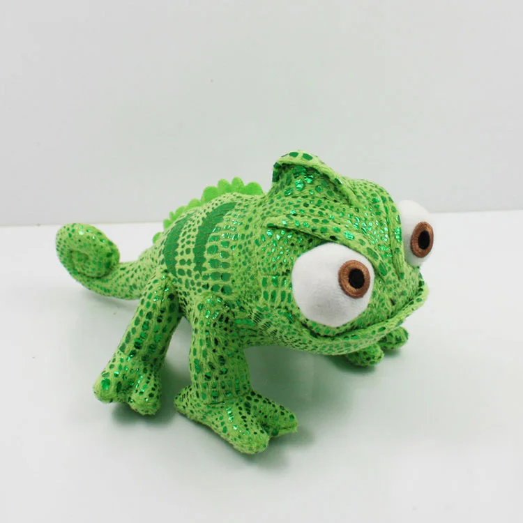 Free Shipping 8'' Princess Doll Rapunzel Pet Pascal Cute Lizard Soft ...