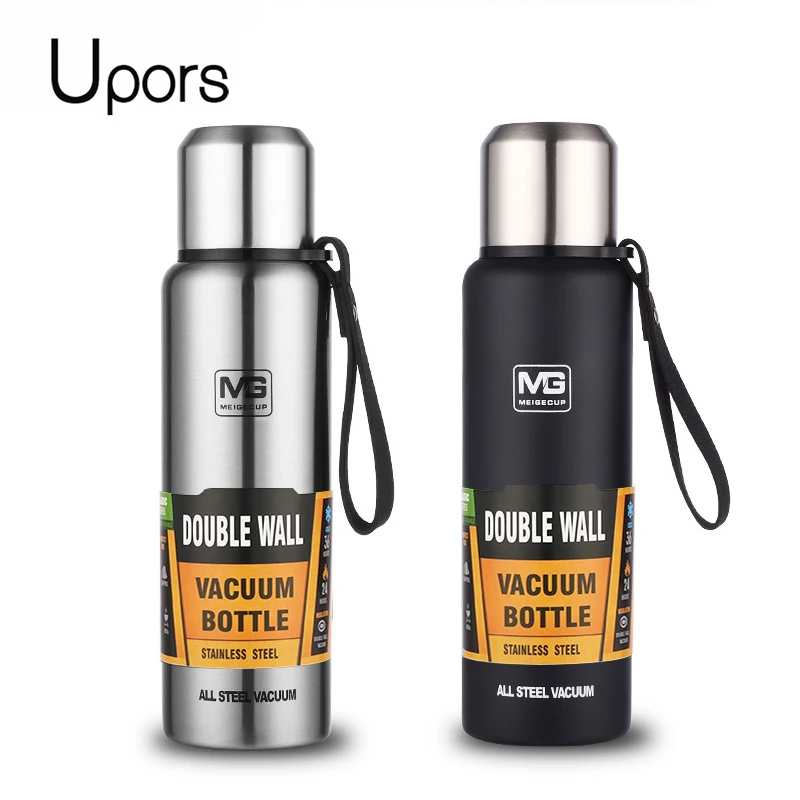UPORS Large Capacity Stainless Steel Thermos Portable Vacuum Flask ...