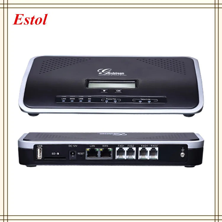 Grandstream UCM6102 IP PBX integrated 2 FXO pstn co trunk line 2 FXS ...