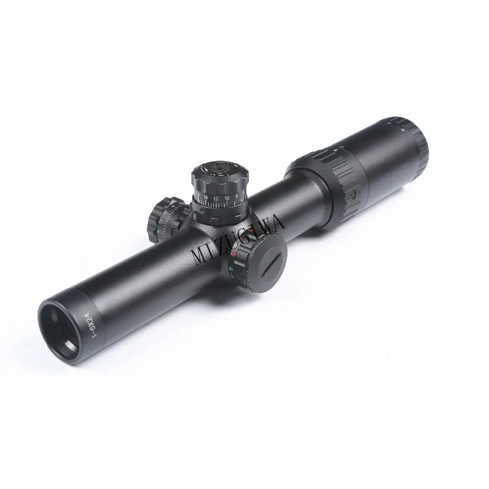 Tactical 1-5X24 SF Rifle Scope Glass Etched Red Green Illuminated ...