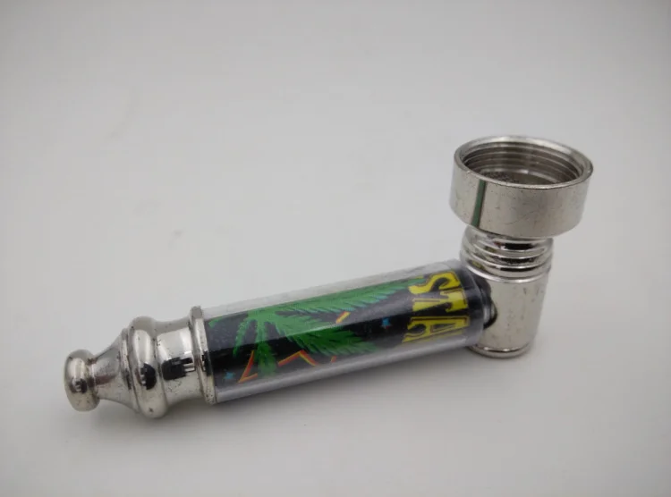 Mini Rasta Pipe Metal Weed Smoking Pipe Christams T Assorted Hxz257 Free Shipping In Tobacco