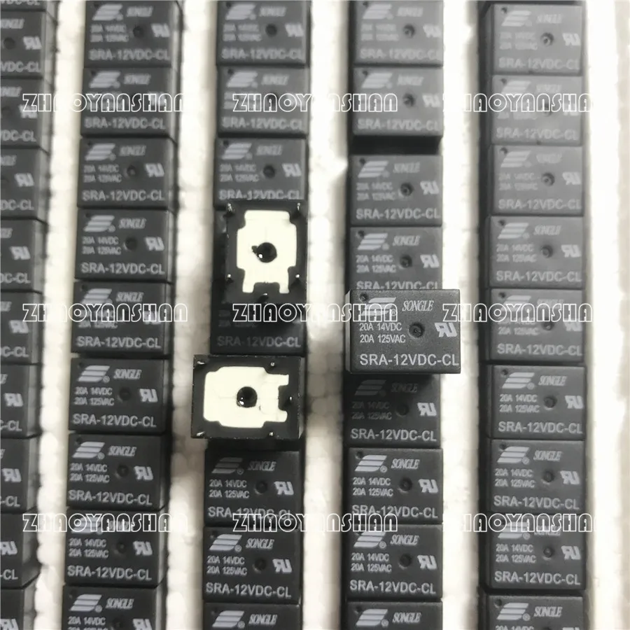 Solid State Relay 12V DC Power Relay SRA 12VDC CL T74 20A PCB Type ...