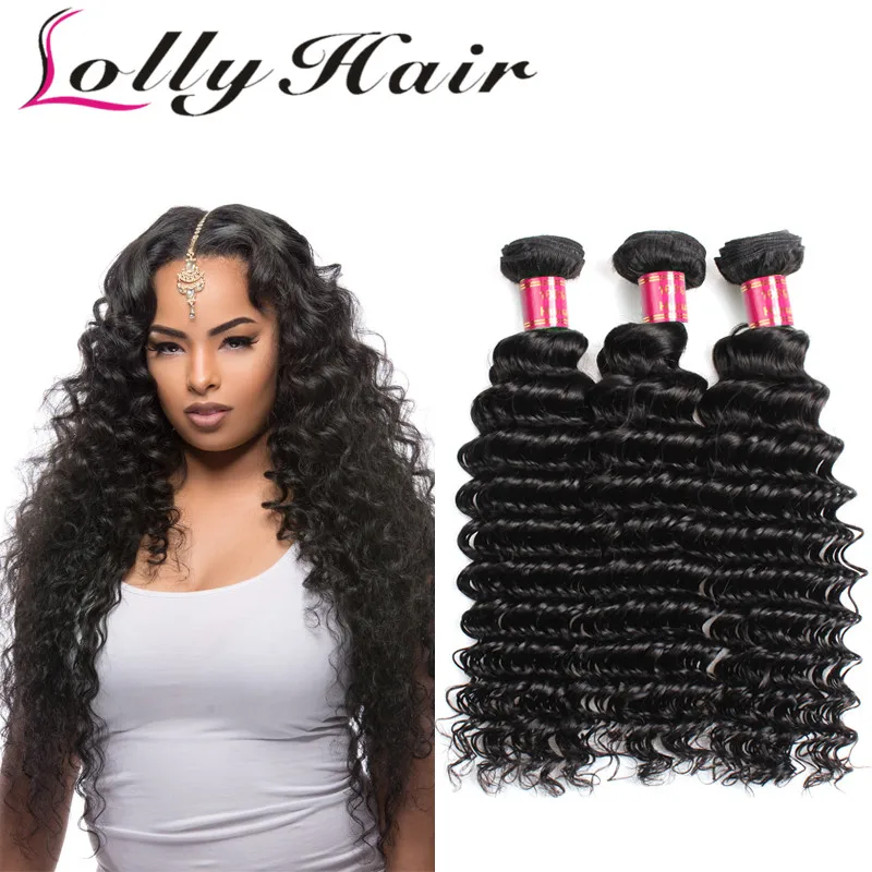 Top Quality Peruvian Remy Hair Deep Wave 4Pcs Lot 100% Grade 8A ...