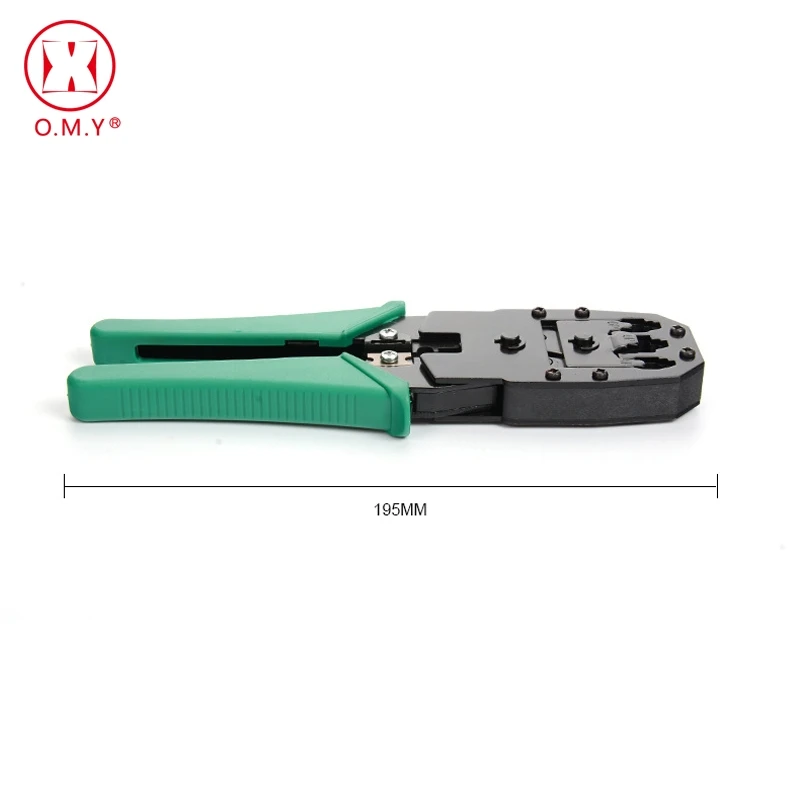 Three Use Rachet Crimping Pliers 4/6/8P Portable LAN Network Tool Kit ...
