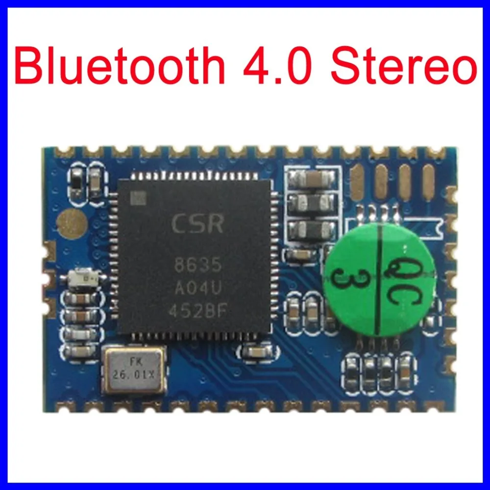 Bluetooth 4 0 Stereo Audio Module Control Chip Csr8635 Stereo Bluetooth
