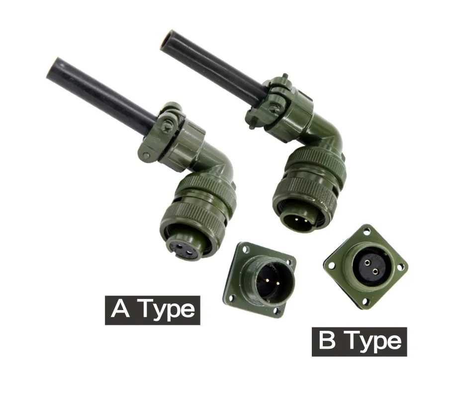 Military standard connector 5015 male & female cable plug panel socket ...
