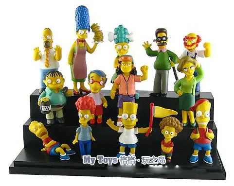Wholesale The Simpsons toys Figures Collectible Dolls 5sets/lot Free ...