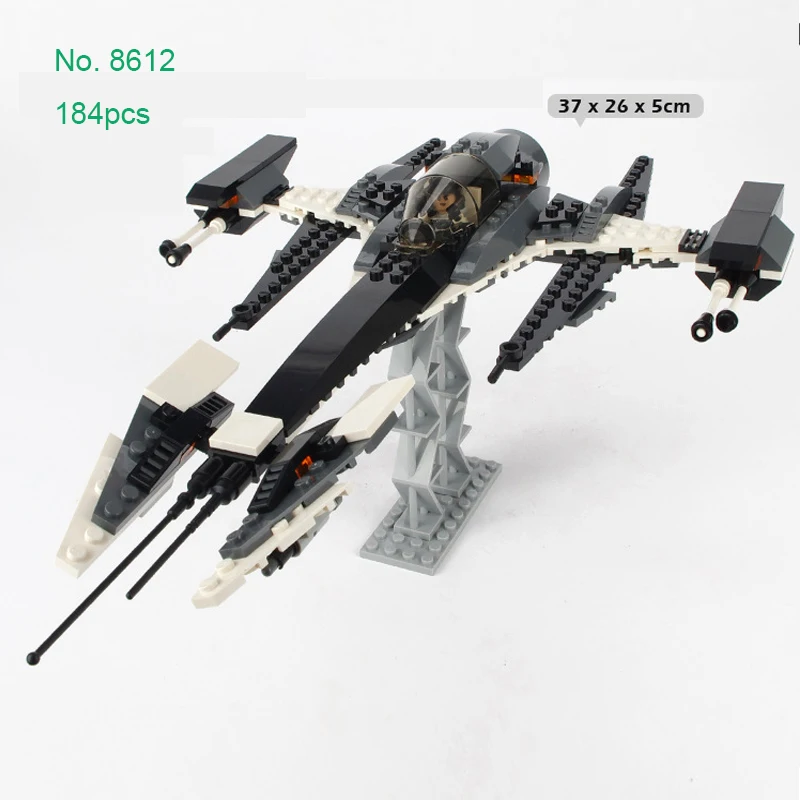 GUDI Star Wars Series Block 184pcs bricks X Fighter Spaceship ...
