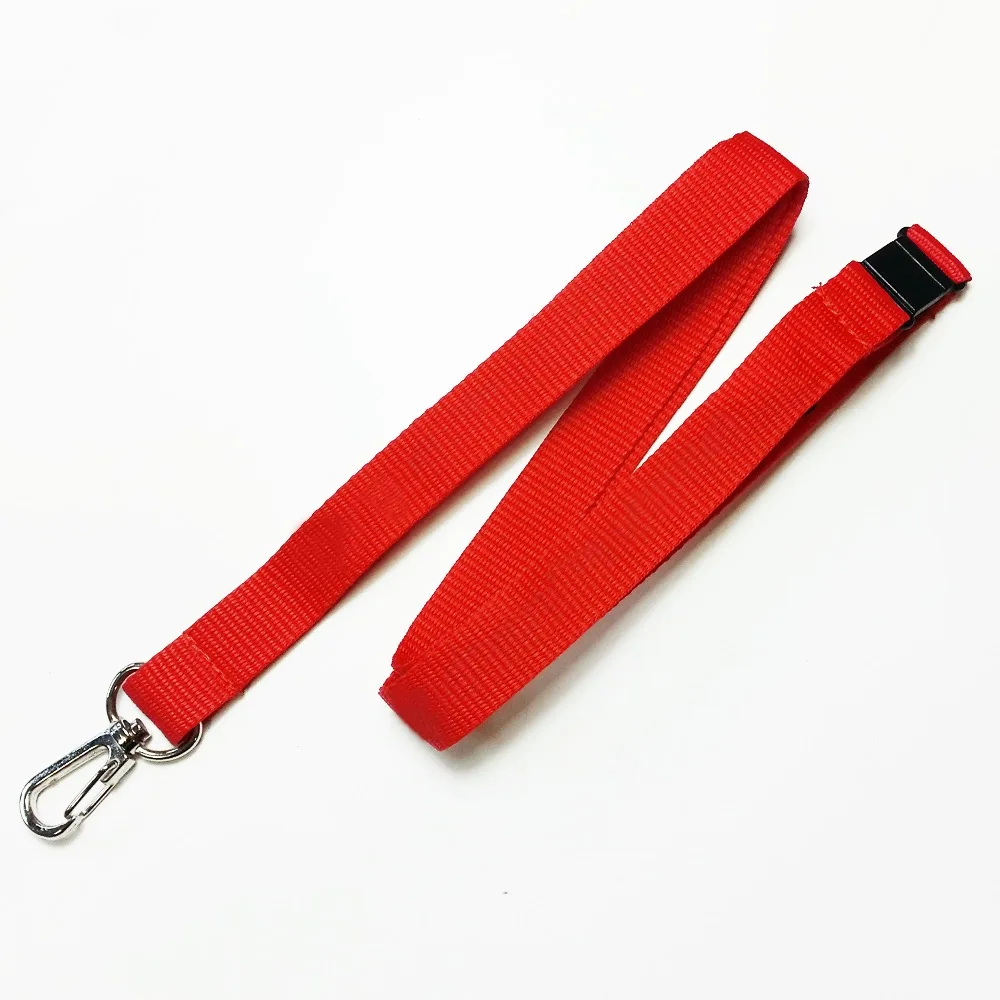 custom red lanyard 2 cm with free shipping-in Badge Holder ...