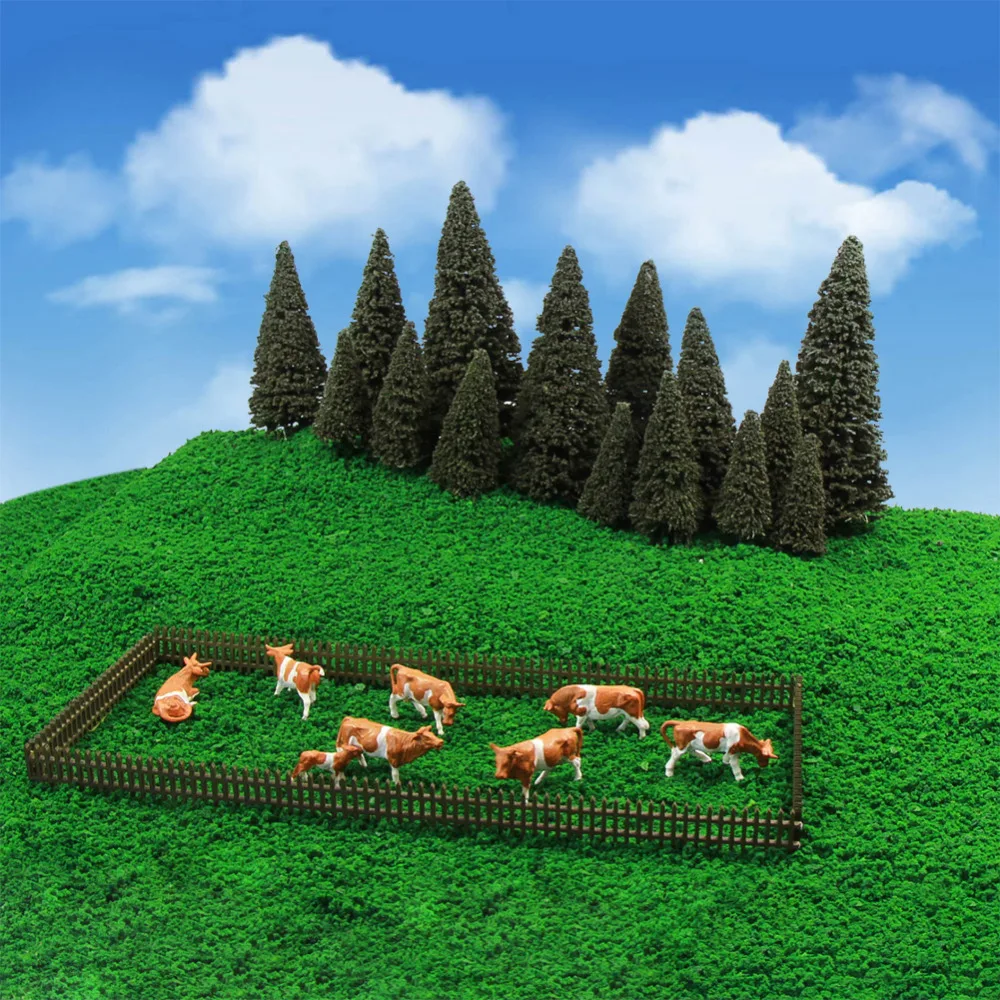 S0404-Model-Railroad-HO-Scale-1-87-Painted-Farm-Cows-and-Cedar-Trees.jpg